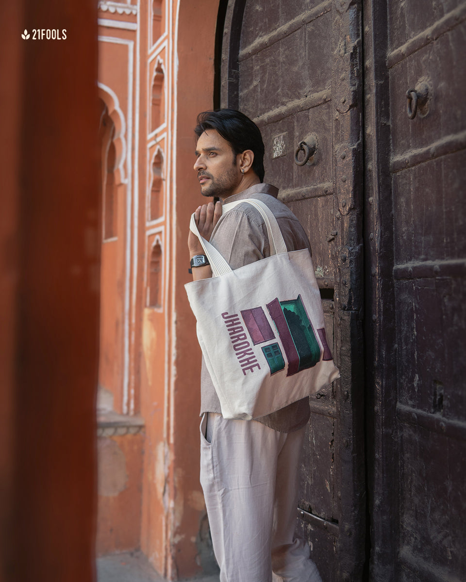 Jaipur Tote - 'Jharokha' – 21 Fools